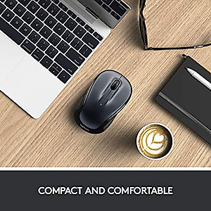 Logitech M325 Wireless Mouse Dark Silver