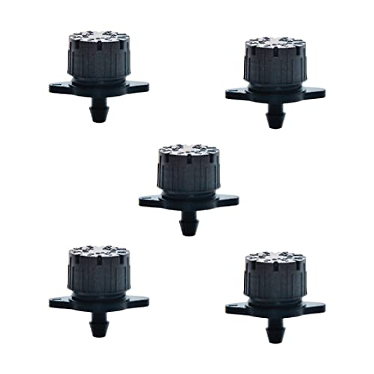 Raindrip Adjustable Flow Bubbler, Full-Circle Pattern, 8 Stream, with 1/4 in. Barbed Inlet, Single 50-Pack (157050B)