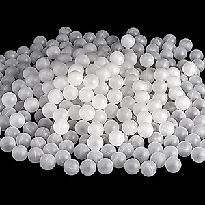 Lawei 300 PCS Sous Vide Cooking Balls, BPA Free 20mm Insulating Balls for Sous Vide, Vacuum Small Balls for Cookers Water Bath Cooking and Sous Vide Container, Reduces Heat Loss & Water Evaporation