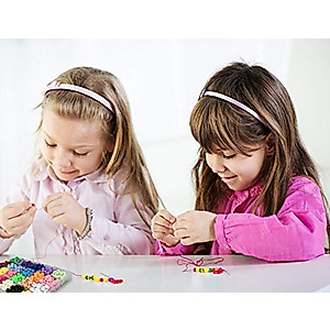 Arokimi Beads for Bracelets,Color Beads for Hair Braids,Making Jewelry Necklace