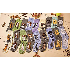 Foozys Unisex Crew Socks | Canine/Dog Collection | German Shepherd