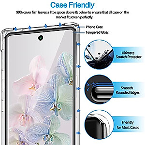 [3-Pack] LYWHL for Google Pixel 7 5G Screen Protector, 9H Hardness HD Clear Tempered Glass Film for Pixel 7 5G 2022 [Fingerprint Unlock Compatible], Anti Scratch Bubble Free (Not for Pixel 7 Pro)