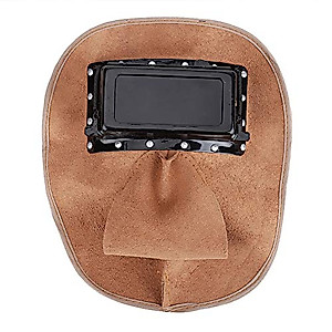 Anti-Spatter Heat Cowhide Shawl Solar Auto Darkening Welding Equipment Hood Welder Security Protection