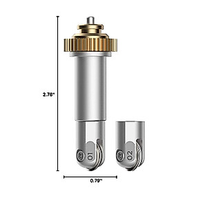 2 Pieces Combo Pack Scoring Wheel for Cricut Maker Machine Perfect for Uncoated, Light Materials,Gift Boxes,Poster Board,Cardboard