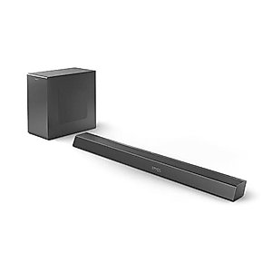 PHILIPS B8905 Soundbar 3.1.2 with Wireless Subwoofer, Dolby Atmos, Compatible with DTS Play-Fi, Connects with Amazon Echo Devices and Voice Assistants, AirPlay 2 and BT Support, TAB8905