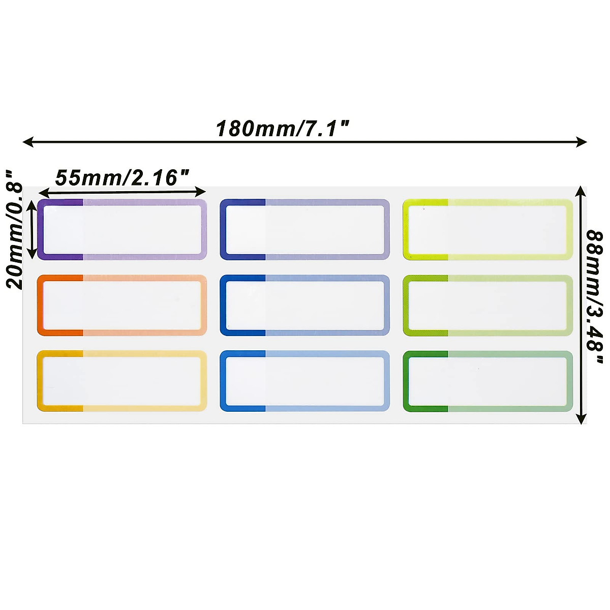 Waterproof Baby Bottle Labels for Daycare Supplies Self-laminating, Dishwasher Safe, 108 PCS Toddler Daycare Labels, School Name Labels Stickers for Kids Stuff, Kids Name Tags for Plastic Water Bottle