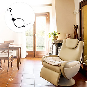 ICYANG Cables for Recliners Lazy Boy Recliner Handle Rv Replacement Furniture Plastic Chairs Couch Support Sofa Release Pull Handles Cable(2PCS)