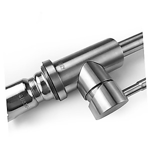 Faucets for Bath Sinks Vessel Faucet Vessel Sink Faucet Waterfall Spigot Bath Tub Faucet Stainless Steel Water Tap Kitchen Water Faucet Home Water Faucet Silver Container Tub