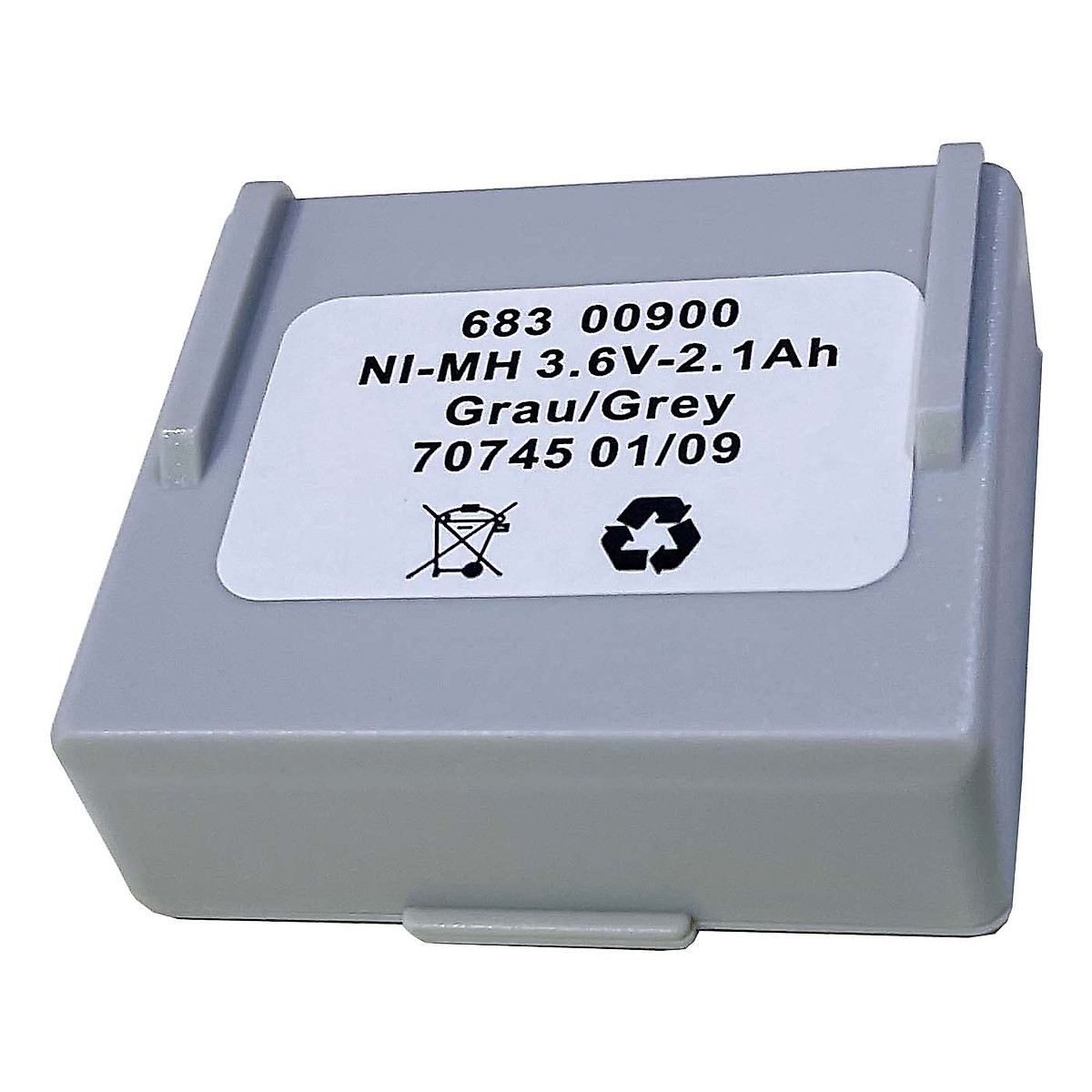 SHENYANG 3.6V 2100mAh 2.1Ah Battery 68300900 for HETRONIC Remote Control