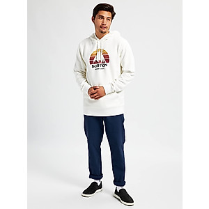 Burton Men's Standard Underhill Pullover Hoodie, Stout White, XX-Small