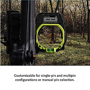 Garmin Xero A1 Bow Sight, 2" Auto-Ranging Digital Bow Sight, LED Pins for Unobstructed Views, Right-Handed