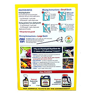 Plantskydd Animal Repellent - Repels Deer, Rabbits, Elk, Moose, Hares, Voles, Squirrels, Chipmunks and Other Herbivores; Soluble Powder Concentrate - 2.2 LB Box - Makes 2.5 Gallon Liquid (PSP-R2)