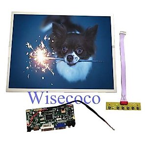 Lysee Mobile Phone LCD Screens - 15 Inch 1024768 IPS LCD Screen display Capacitive touch Panel With HDMI DVI VGA Audio LCD Controller Board LQ150X1LW94 - (Color: lcd with board)