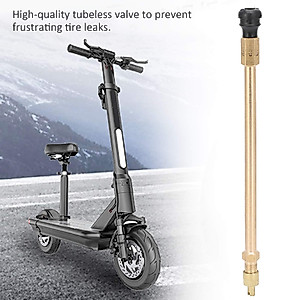 Tubeless Valve Tubeless Tire Valve Replacement with Multifunctional Extension Pipe Fit for M365/PRO Electric Scooter Accessory