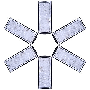 Watris Veiyi Fish Tank Filter Cartridge, 6Pcs Aquarium Filter Cotton Replacement, Wall Mounted Filter Accessory Cartridge Carbon Supplies