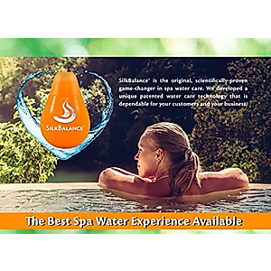 Silk Balance Natural Hot Tub Water Care - Premium Simple Luxury Hot Tub Water Solution 2 Month Supply