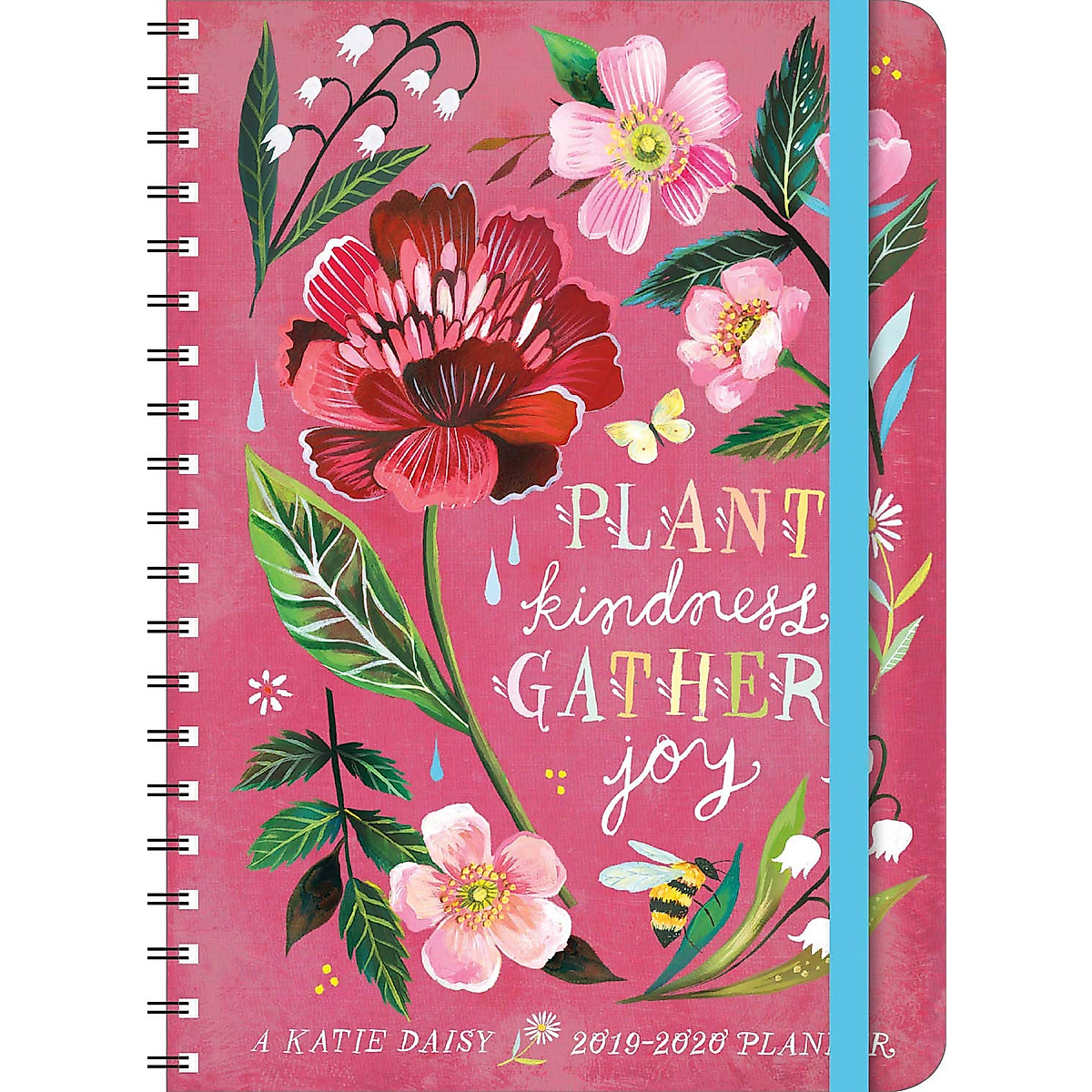 Katie Daisy 2020 On-the-Go Weekly Planner: 17-Month Calendar with Pocket (Aug 2019 - Dec 2020, 5" x 7" closed)