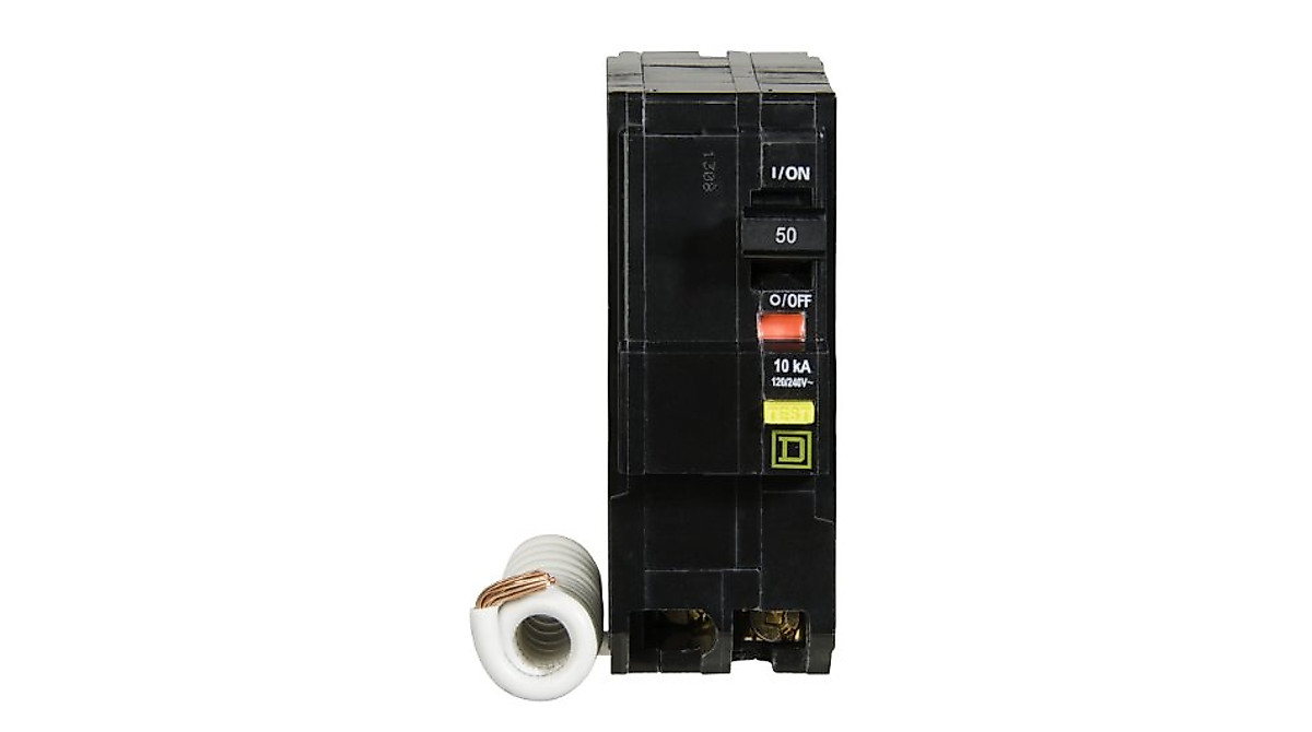 Square D QO 50-Amp GFCI Breaker - Safe Circuit Protection