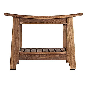 Radiant Saunas SA5046 Teak Shower and Sauna Bench with Storage