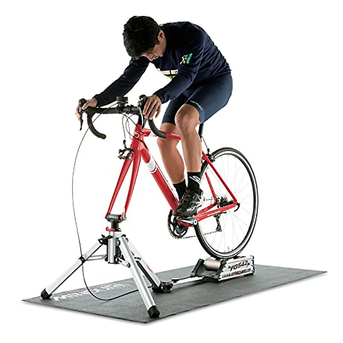 Minoura FG542 LiveRide Hybrid Bicycle Roller, Silver, Standard