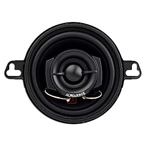 Alphasonik 1 Pair of NS35 Neuron Series 3.5" (180 Watts Max for The Pair) 90 Watts Max Per Speaker 2-Way Full-Range Car Audio Speaker with PEI Dome Tweeter Polypropylene Cone
