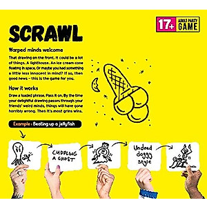 Scrawl: the Adult Party Game Where Innocent Doodles Turn Dirty (Packaging May vary)