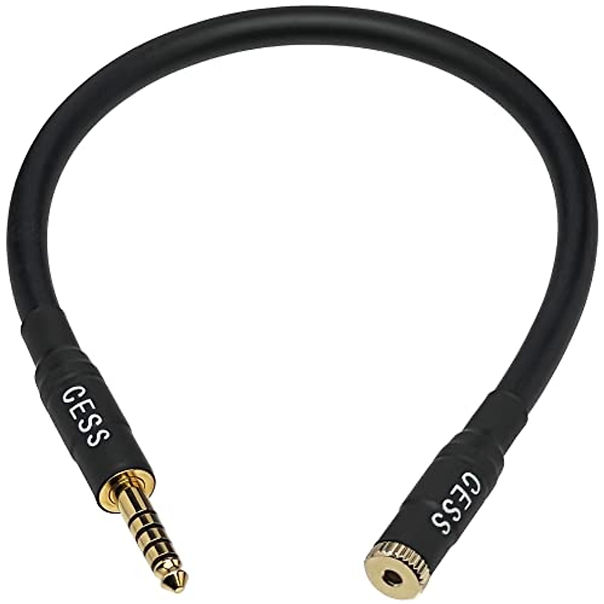 CESS-230 Male 4.4mm Balanced to Female 2.5mm Balanced Headphone Earphone Dongle Adapter Cable