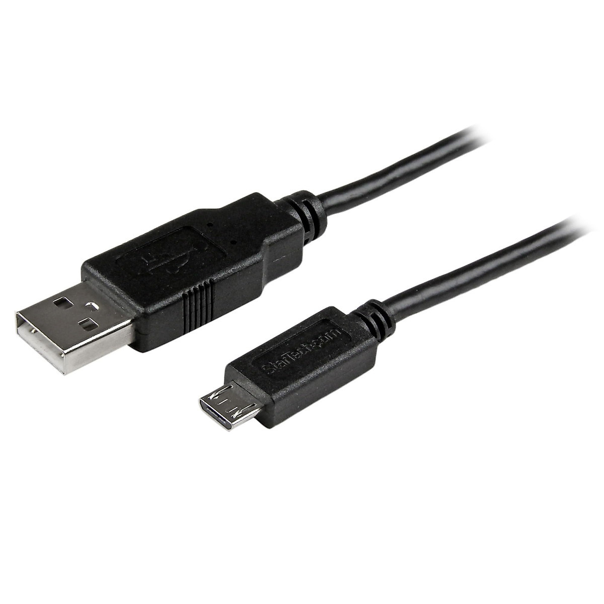 StarTech.com 3m 10 ft Long Micro-USB Charge-and-Sync Cable -M/M - USB to Micro USB Charging Cable - 24 AWG (USBAUB3MBK) Black