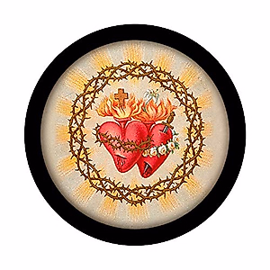 Catholic Pop Socket - Sacred Heart Religious PopSockets PopGrip: Swappable Grip for Phones & Tablets