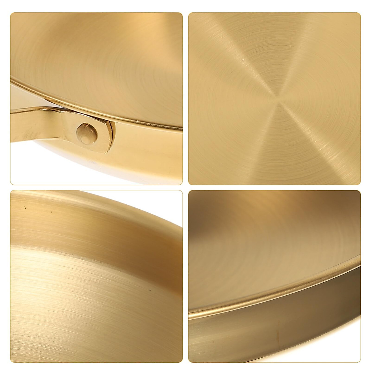 Luxshiny Korean Army Pot Pasta Cooking Pot Steel Noodle Pot Saucepot Boiler Home Cooking Sauce Pan Paella Stove Grill Pan Gold Dinner Plates Cooking Tool Cereal Bowl Vintage Stainless Steel