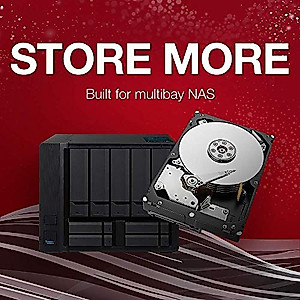 Seagate IronWolf Pro 4TB NAS Internal Hard Drive 3.5 Inch SATA 6Gb/s 7200 RPM 128MB Cache (ST4000NE001) (Renewed)