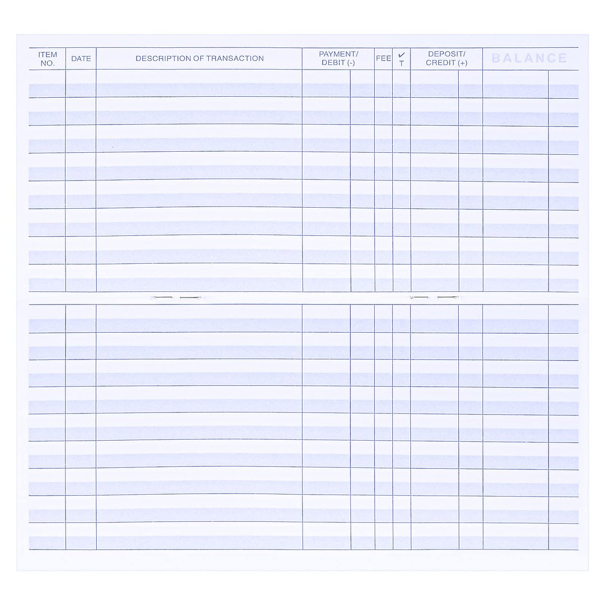 6PCS Check registers for Personal Checkbook, Upgrade Checkbook Register and transactions Ledgers.