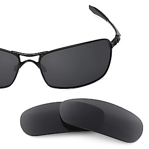 Revant Replacement Lenses for Oakley Crosshair 2.0 sunglasses, UV Protection, Anti-Scratch and Impact Resistant, Elite Polarized Stealth Black