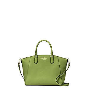 Kate Spade New York Parker Medium Leather Satchel Kelp Forest