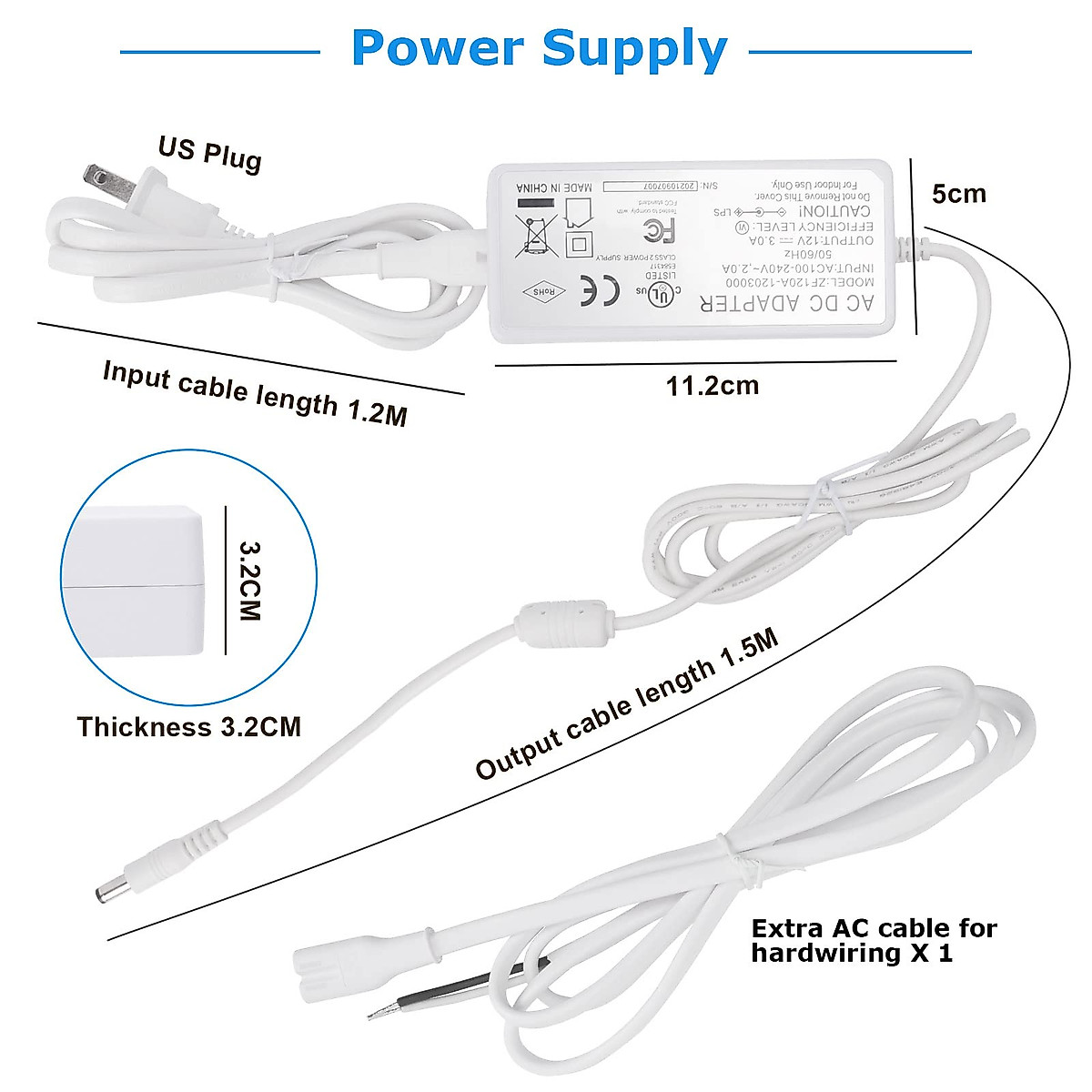 Litever Under Cabinet LED Lighting Kit, Super Bright, 6 PCS 12” Slim Light Bars, 31W 2000 Lumen, Dimmable, Plug or Wired Power Adapter, for Kitchen Cabinets Counter Shelf Workbench (Warm White 3000K)