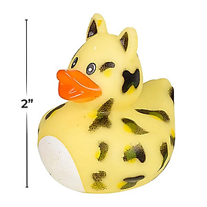 Rhode Island Novelty 2" Zoo Animal Rubber Duckies