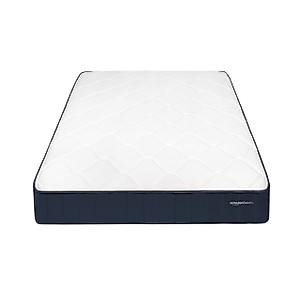 Amazon Basics Infused Gel Memory Foam Mattress, 12 inch Hybrid, Cushion Firm, Cool Touch, CertiPUR-US® Certified Foam, Twin XL, White & Gray