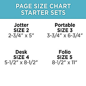 AT-A-GLANCE Genuine Leather Undated Starter Set, Desk Size, Black (031-0540-05)