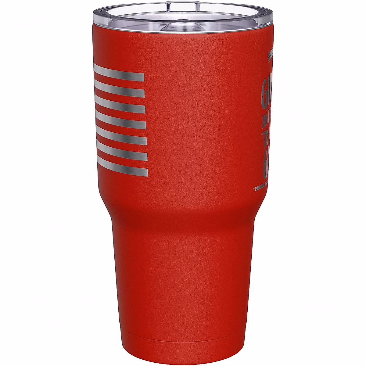 We The People Holsters - Girls Just Want To Have Guns Coffee Tumbler - American Flag Travel Mug - Double Insulated Cup For Women - 30 oz