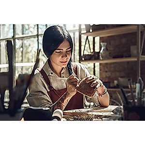 SnowSwept Studio Handmade Ceramic Coffee Mug - Ol' Blue with White Frost 14oz