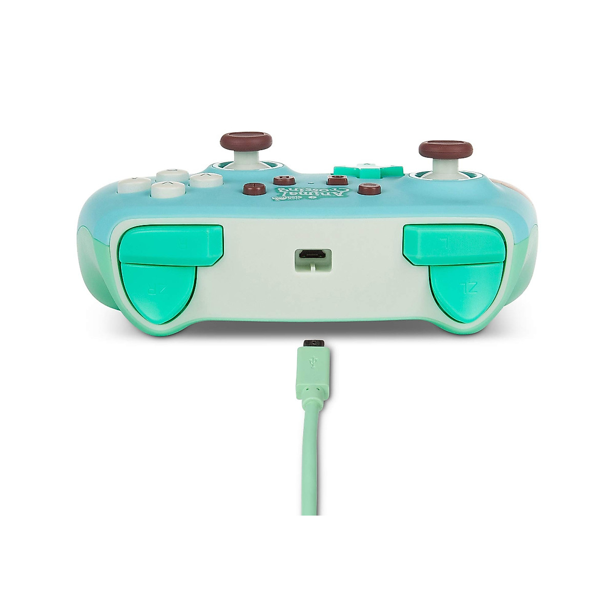 PowerA Enhanced Wired Controller for Nintendo Switch - Animal Crossing: Tom Nook