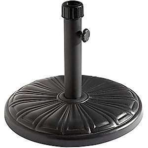 Hanover Montclair 9-Piece All-Weather Outdoor Patio Dining Set, 8 Swivel Rocker Chairs with Comfortable Seat and Lumbar Cushions, 84"x42" Stamped Rectangle Table, Umbrella, and Umbrella Base