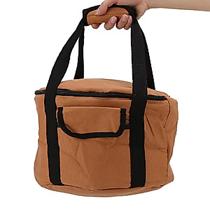 Dutch Oven Storage Bag, 600D Oxford Cloth Outdoor Tableware Storage Bag Crock Pot Carrying Bag Camp Chef Oven Bag Camping Dish Cover for Outdoor Camping