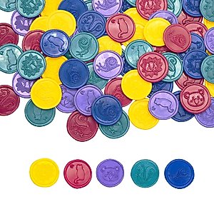OPG 50 Pieces Wax Seal Stickers Vintage Envelope Seal Stickers Self Adhesive Wax Seals for Valentine's Day Invitations Present Packing Greeting Cards Party Favors