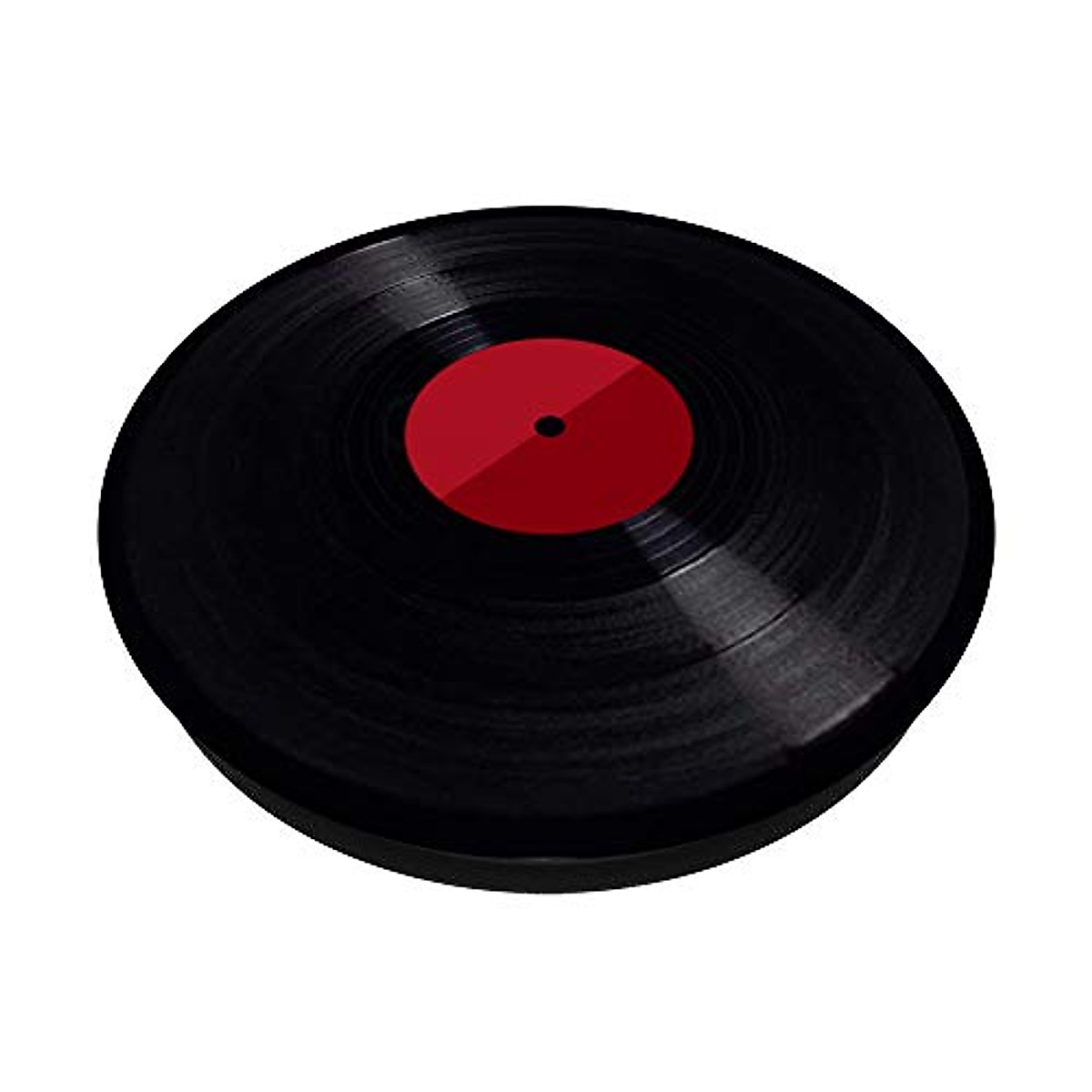 Pop Socket Vinyl Record Red Black Design. Disc Pop Socket PopSockets PopGrip: Swappable Grip for Phones & Tablets