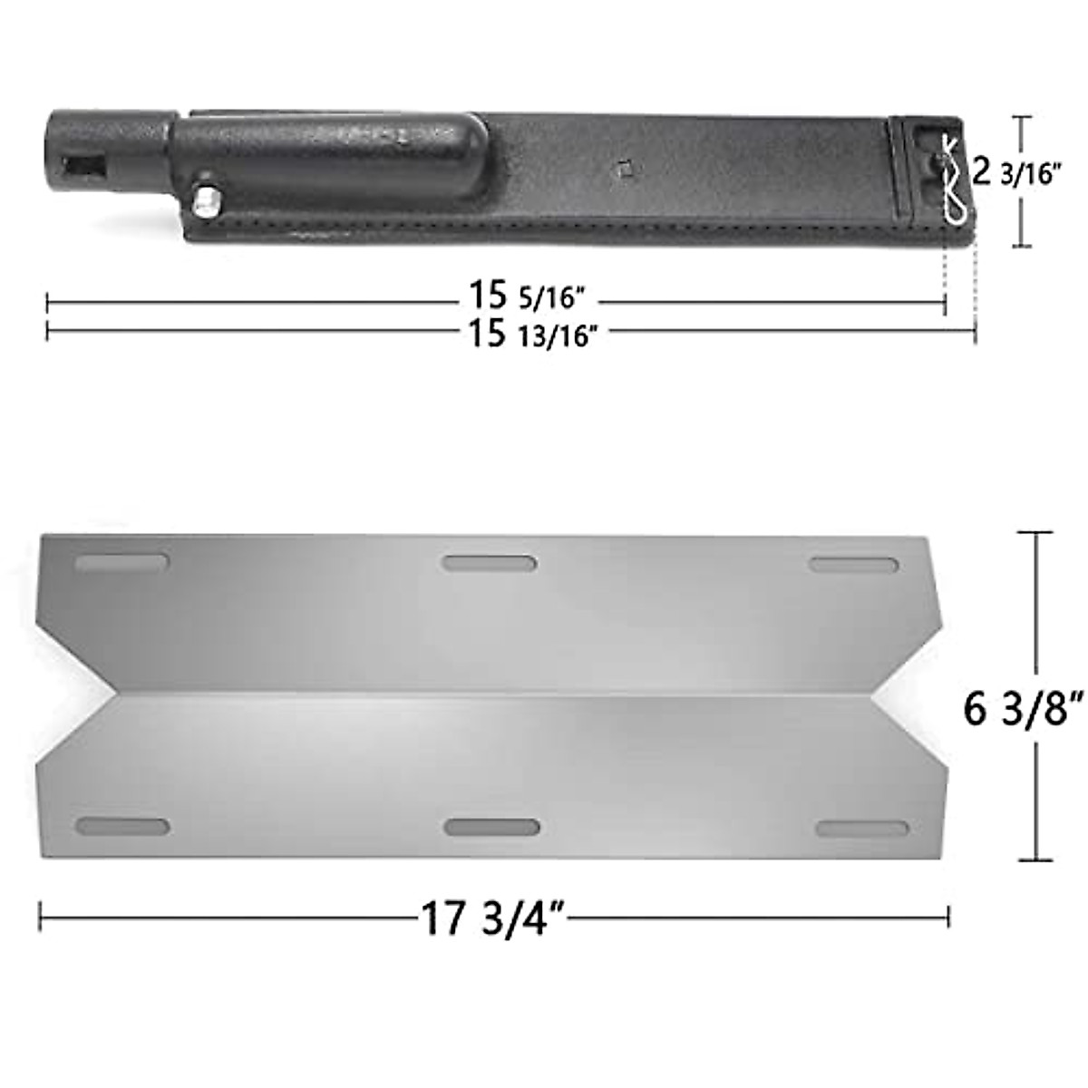 Cmanzhi S9A231(5-Pack) 2F301(5-Pack) Parts Kit Replacement for Jenn Air 720-0062, 720-0063, 720-0099, 720-0100, 720-0138, 720-0139, 720-0141, 720-0142, 720-0150, 720-0171