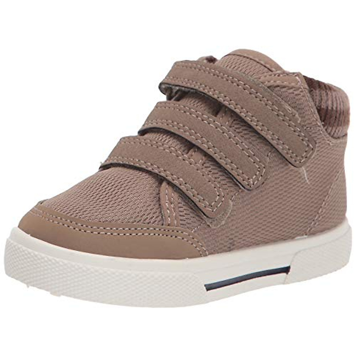Simple Joys by Carter's Daniel High-Top Sneaker, Khaki Tan, 12 US Unisex Little Kid