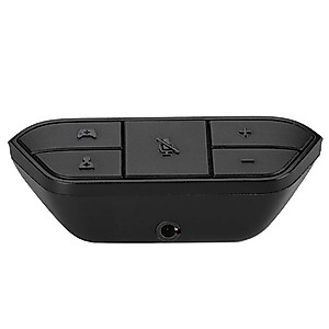 Dustproof Stereo Headphone Adapter for Xbox One, Easily Adjust Volume Balance for Games and Chats, with Game Controls and Stereo Sync, Fits Most Stereo Gaming Headsets with 3.5Mm Audio Jack