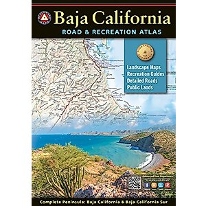 Baja California Road and Recreation Atlas - 2nd Edition, 2024 (Benchmark)