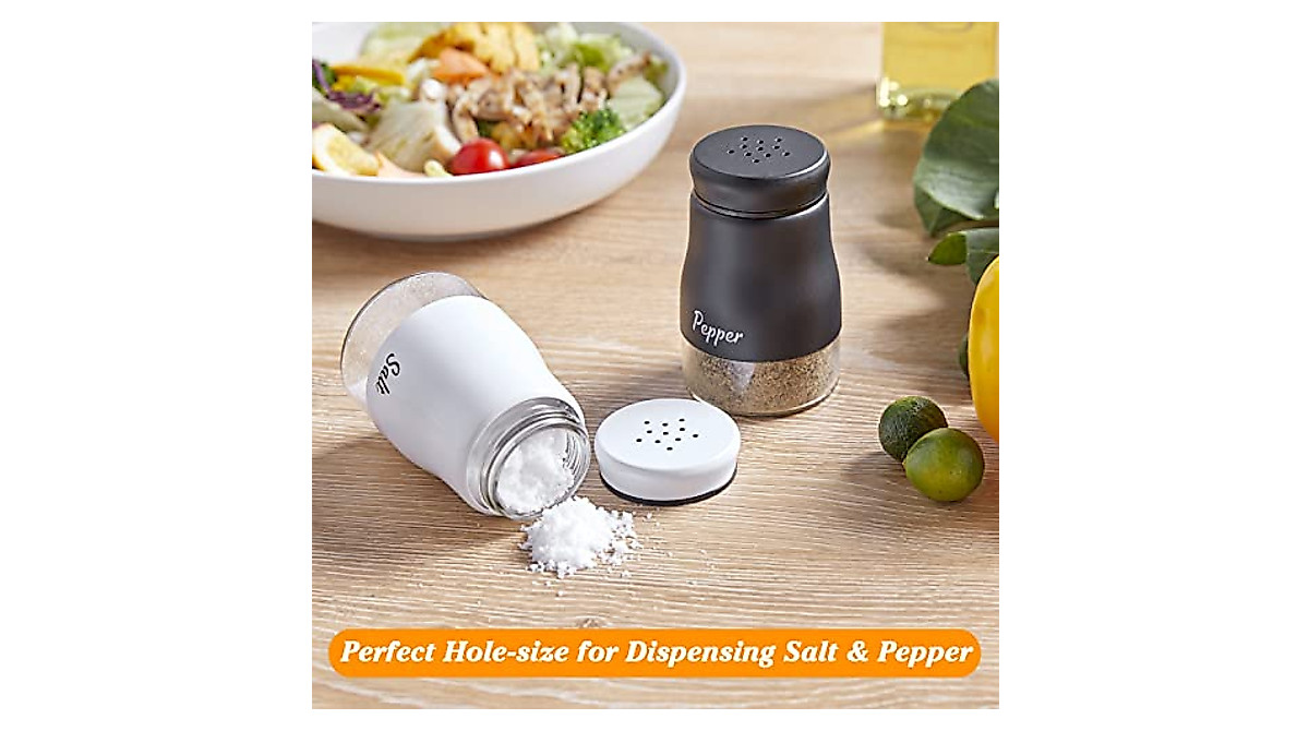 Stylish Salt and Pepper Shakers Set for Modern Kitchens